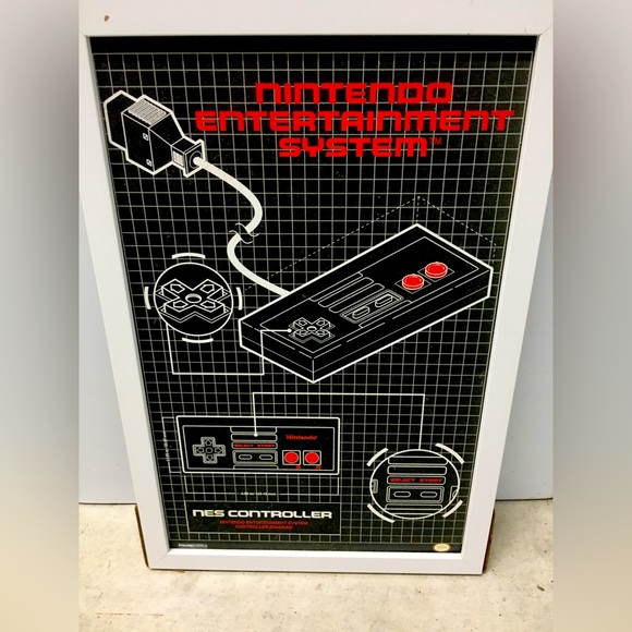 Nintendo | Wall Decor | New Nintendo Wall Art | Poshmark